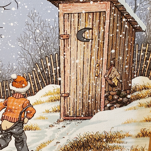 c carson | Art | C Carson Signed Print Serigraph Boy Grandmas House ...